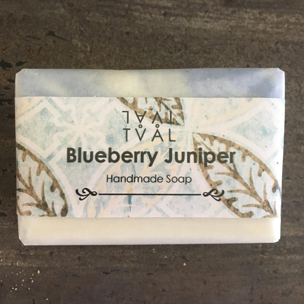 Bar Soap - Blueberry Juniper – Tval Skincare